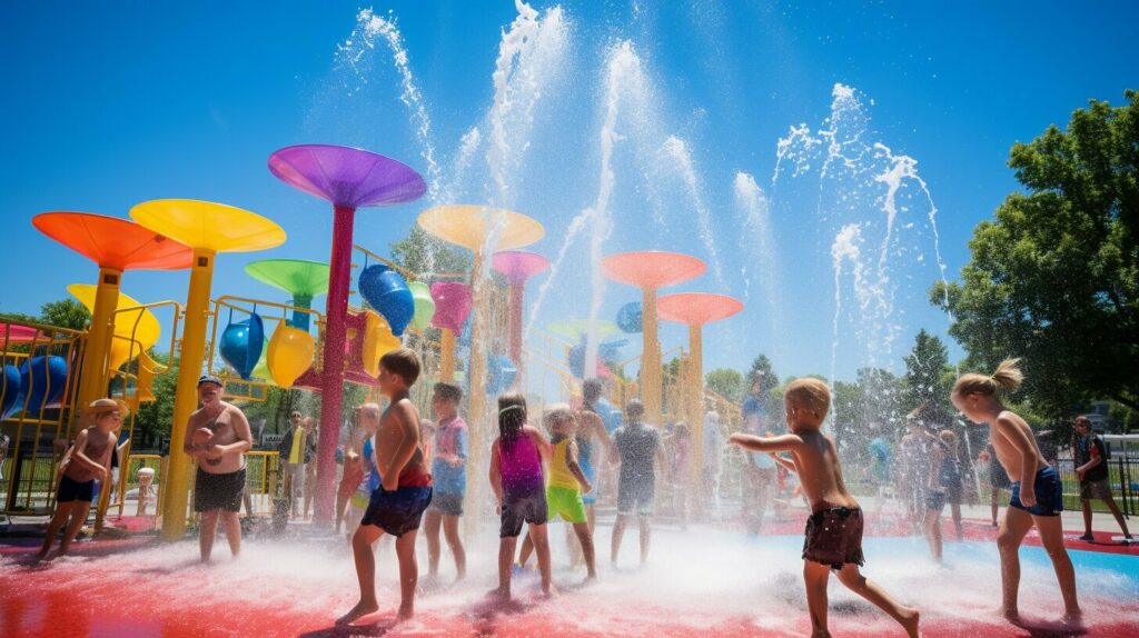 Fun for All at Eagle Soar Playground Splash Pad